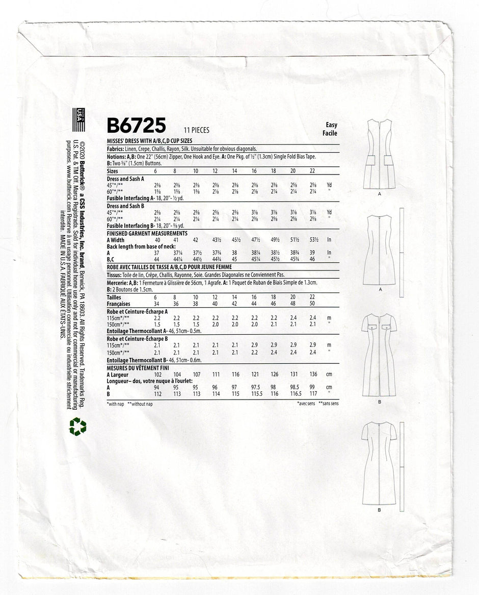 Butterick – Page 5 – All The Precious Things