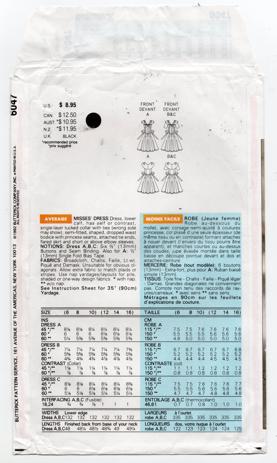 Butterick – Page 5 – All The Precious Things