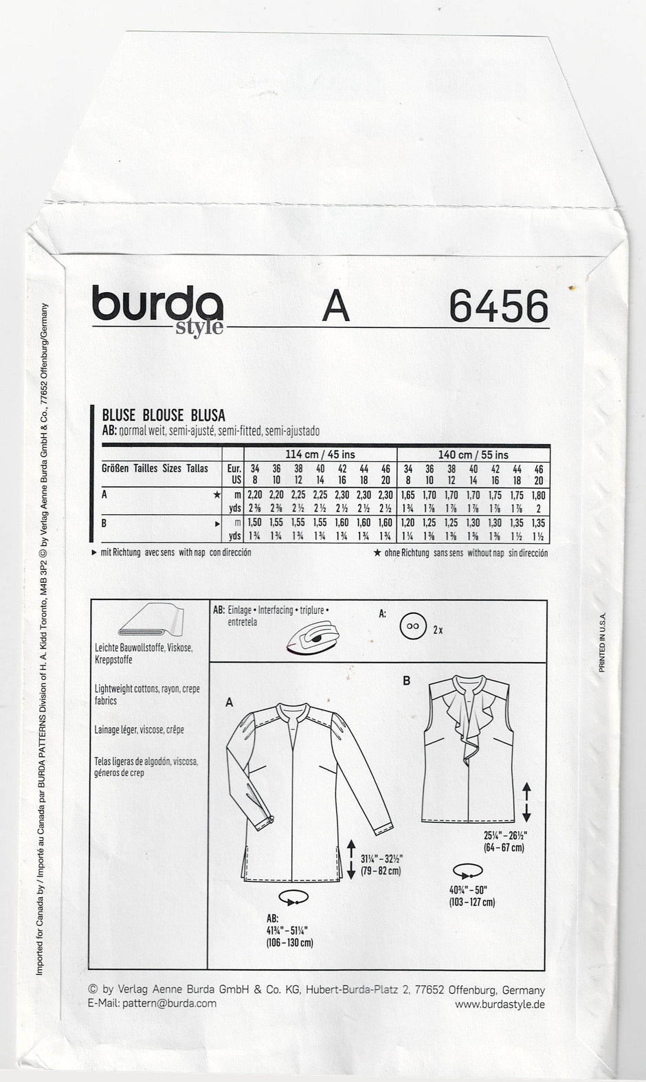 Burda – Page 2 – All The Precious Things